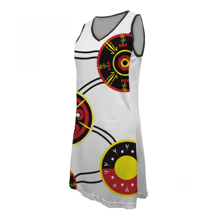 Indigenous Netball Dress - Red Oak Teamwear