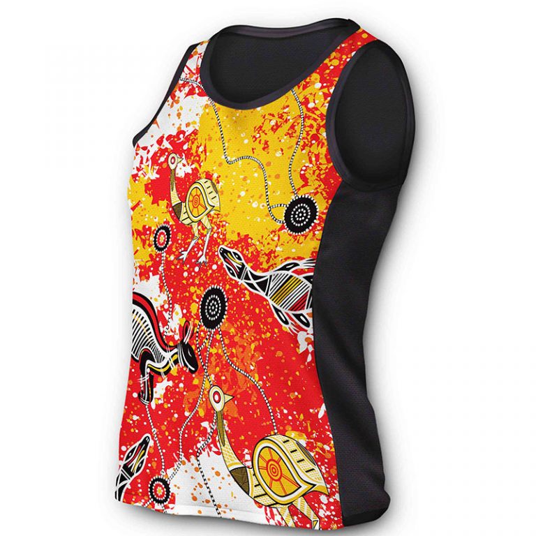 Indigenous Run Singlet - Red Oak Teamwear