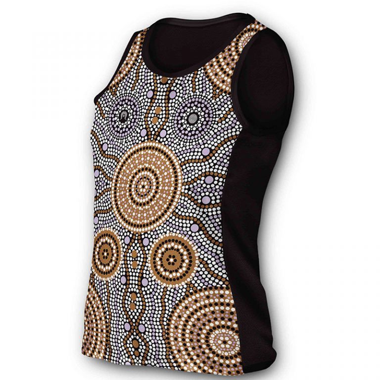 Indigenous Run Singlet - Red Oak Teamwear