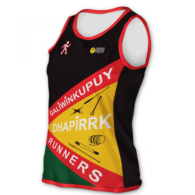 Indigenous Run Singlet - Red Oak Teamwear