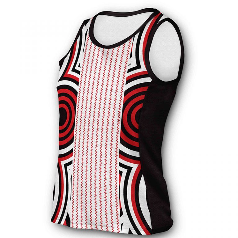 Indigenous Run Singlet - Red Oak Teamwear