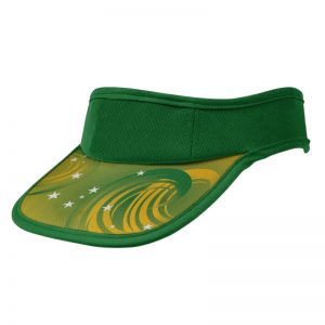 Netball Custom Soft Peak Visor - Red Oak Teamwear