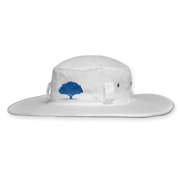 Custom Cricket Hard Broad Brim Hat - Red Oak Teamwear