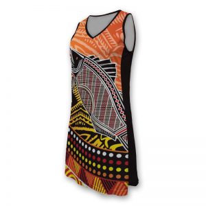 Indigenous Netball Dress - Red Oak Teamwear