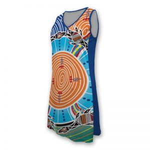 Indigenous Netball Dress - Red Oak Teamwear