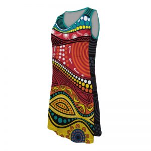 Indigenous Netball Dress - Red Oak Teamwear