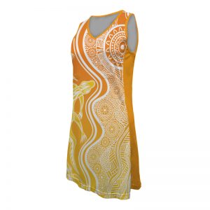 Indigenous Netball Dress - Red Oak Teamwear